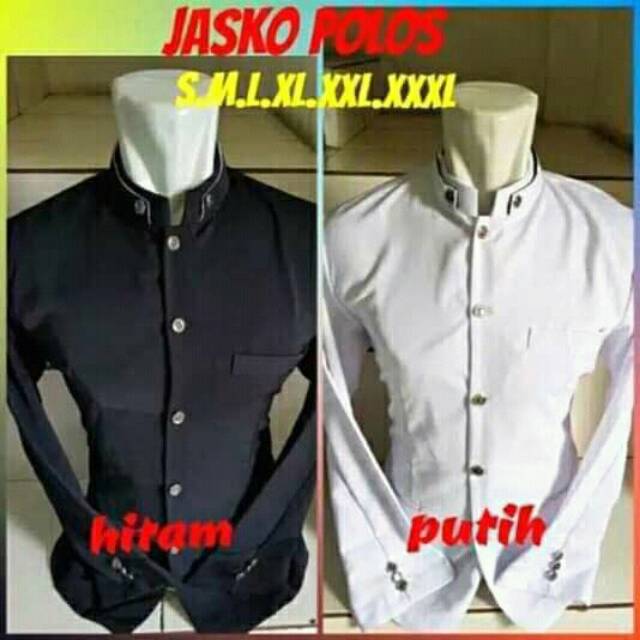 Jual Jasko polos warna hitam dan putih | Shopee Indonesia
