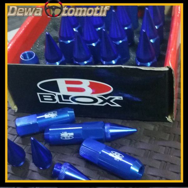 Jual Ori Lugnut Blox lancip 1.5mm. Mur baut roda blox. baut roda jdm ...