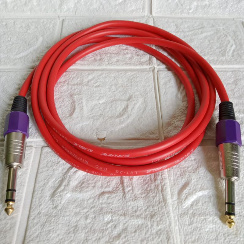 Jual kabel Jack TRS Balanced/Jack Akai Akay stereo Balanced kabel ...