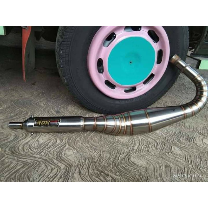 Jual Knalpot kolong stainlies ( rx king ) | Shopee Indonesia