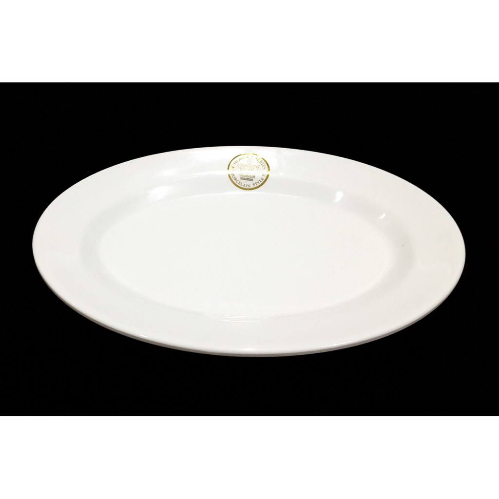 PIRING HOTEL KEREN P5610 Piring MELAMIN Oval / Lodor/ Lonjong 10 inc ...