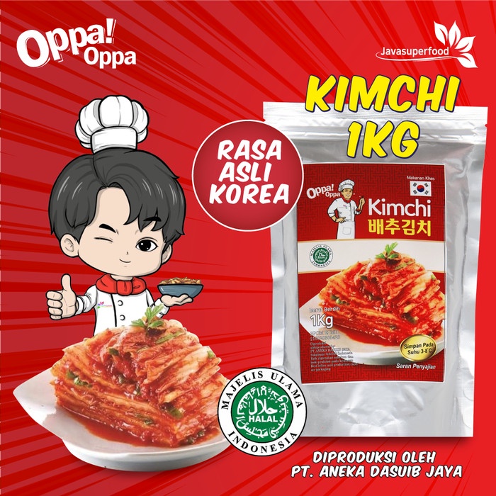 Jual JAVA SUPER FOOD KIMCHI SAWI FRESH 200 GRAM / KIMCHI HALAL ALA ...
