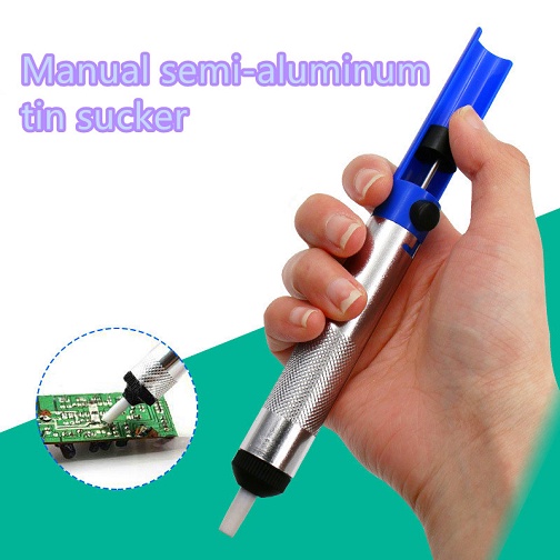 Jual Sedotan Timah Kecil Silver Solder Sucker Desoldering Pump Pembersih Sedot Soldering Iron ...