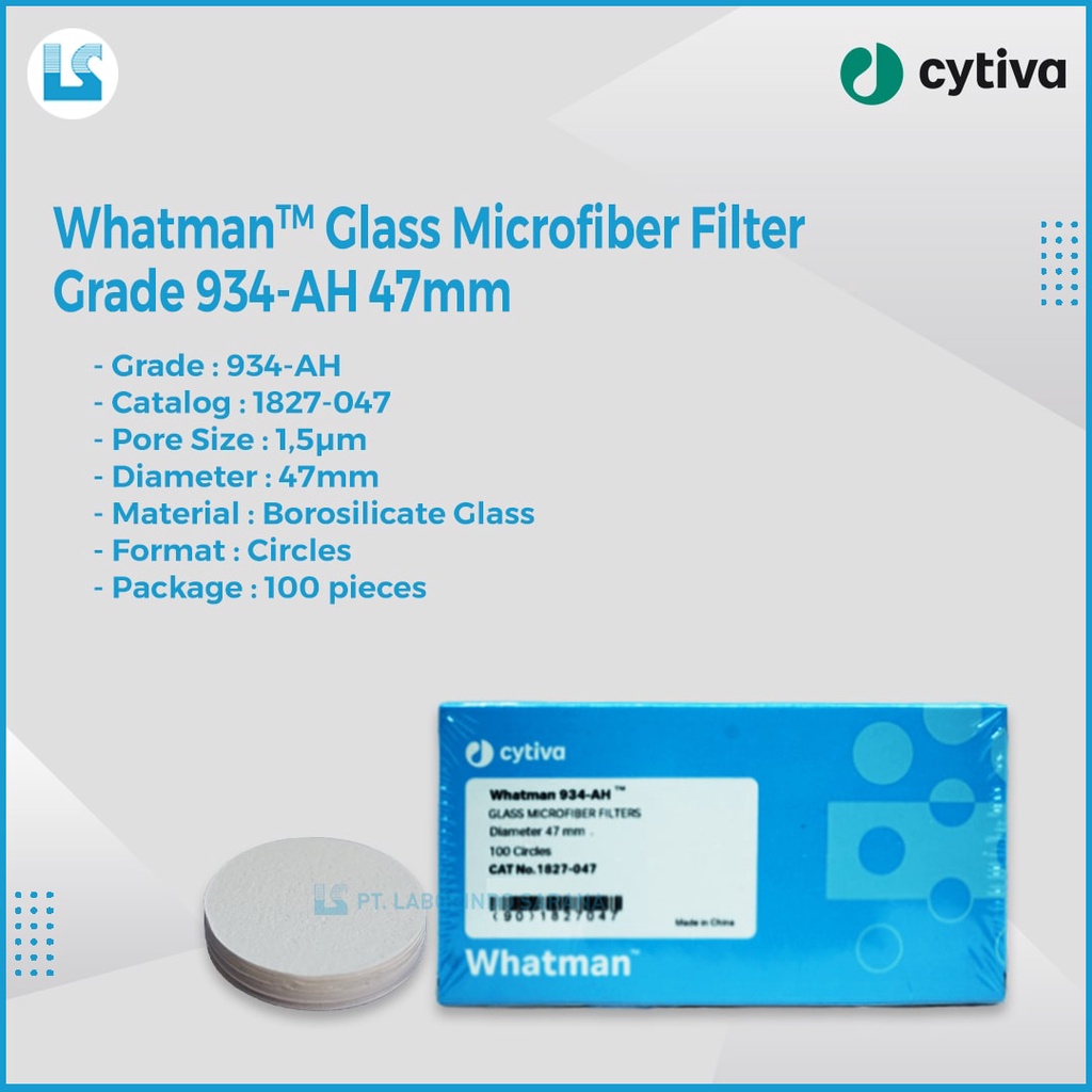 Jual Whatman Glass Microfiber Filter 934-AH , 47 mm | Shopee Indonesia