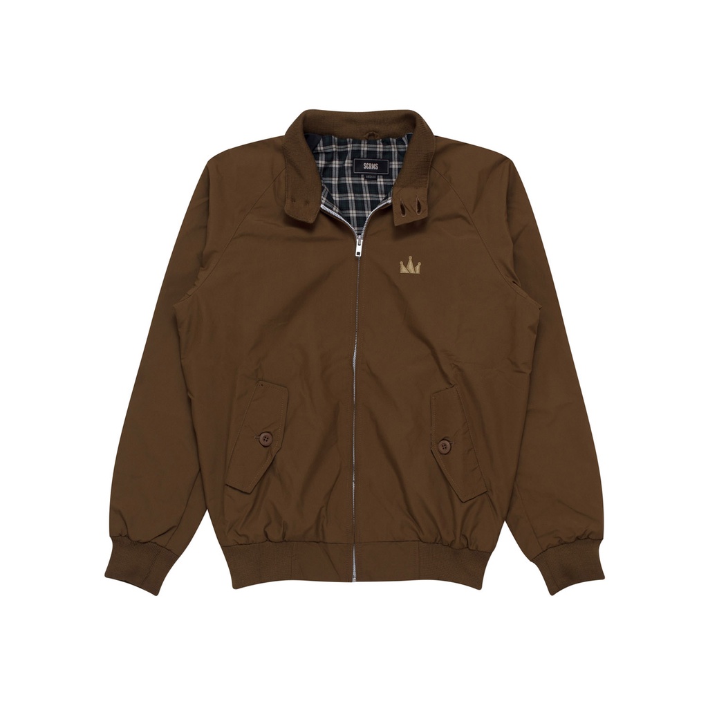 Jual Screamous Jacket Harrington CLETO TOBACCO BROWN Indonesia|Shopee ...