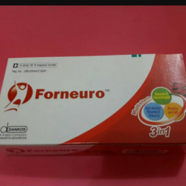 Jual FORNEURO ISI 30 KAPSUL LUNAK | Shopee Indonesia