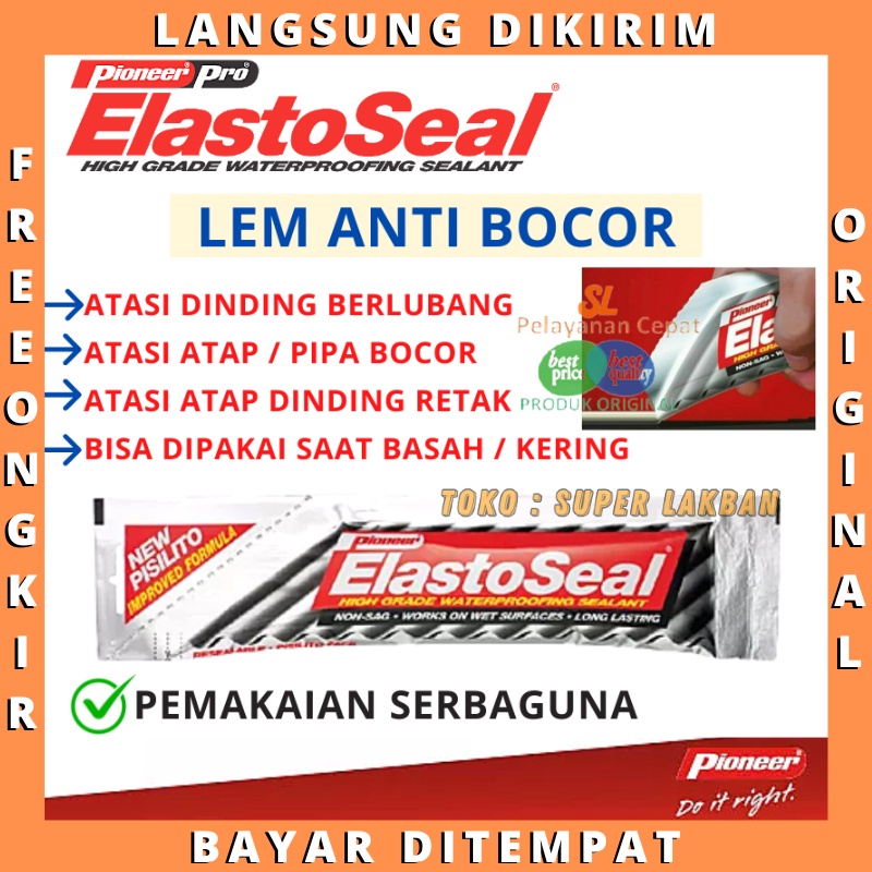 Jual Lem Atap Rumah Anti Bocor Pioneer Elastoseal Perekat Dinding ...