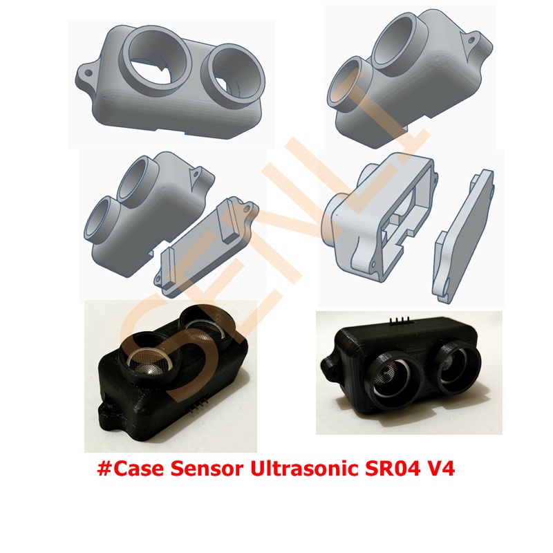 Jual Case Sensor Ultrasonic HC-SR04 V4 | Shopee Indonesia