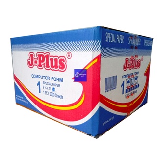 Jual Jplus - Continous Form 1 Ply 9 1/2 x 11 Hvs - Kertas Komputer ...