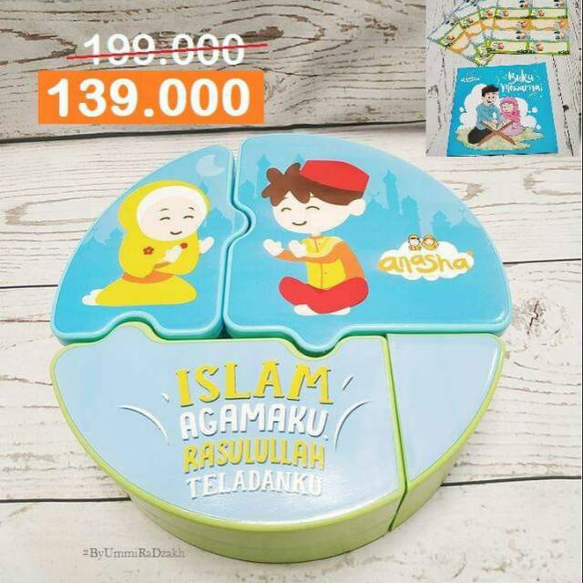 Jual Anasha Faeyza puzzle lunch set | Shopee Indonesia