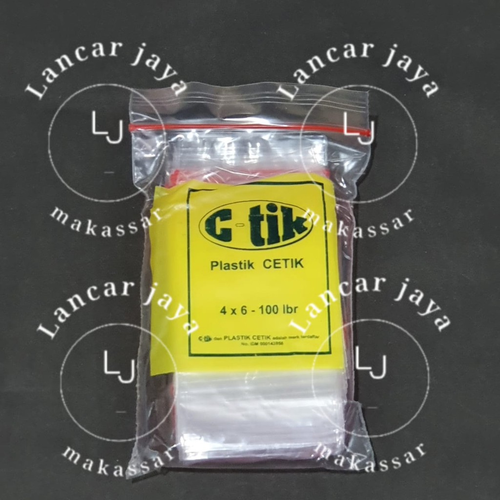 Jual Plastik Cetik 4x6 | Shopee Indonesia