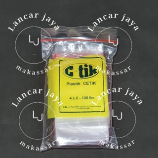Jual Plastik Cetik 4x6 | Shopee Indonesia
