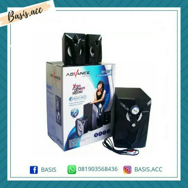 Jual Speaker Aktif Advance M10 BT Bluetooth | Shopee Indonesia