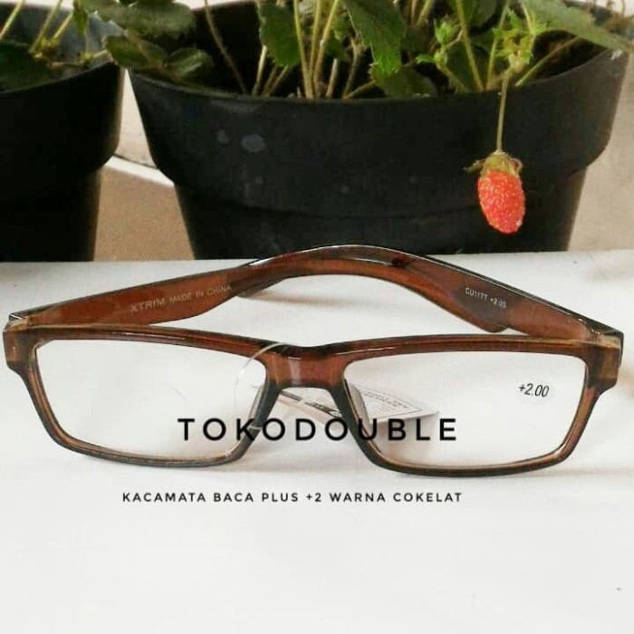 Jual Miliki Kaca Mata Baca Plus 2,00 Model Baru Murah Warna Frame ...