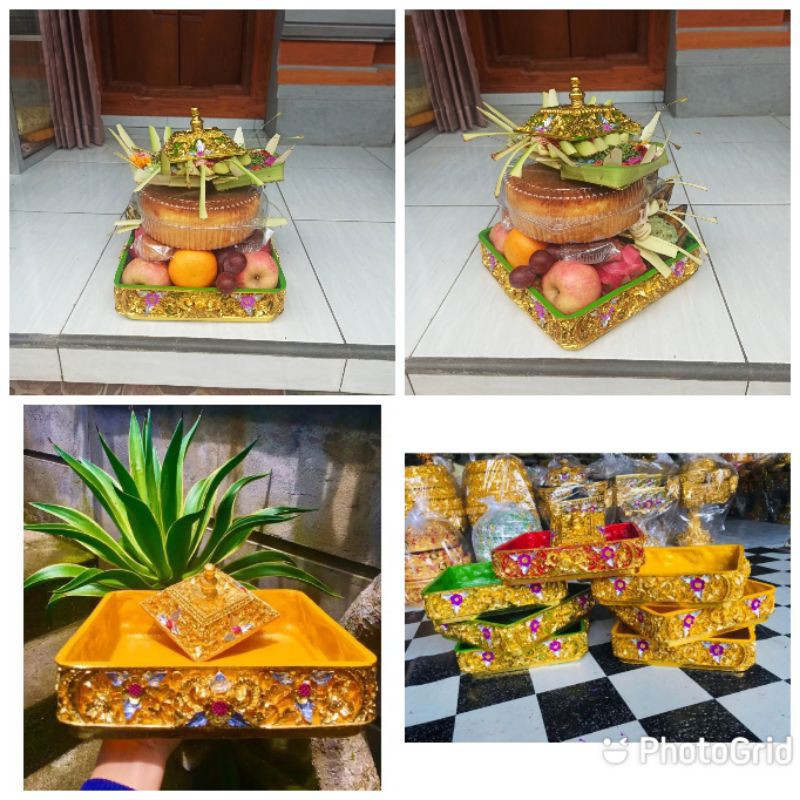 Jual bokor kundangan bokor pajegan bokor bali bokor sodan kotak 26cm ...