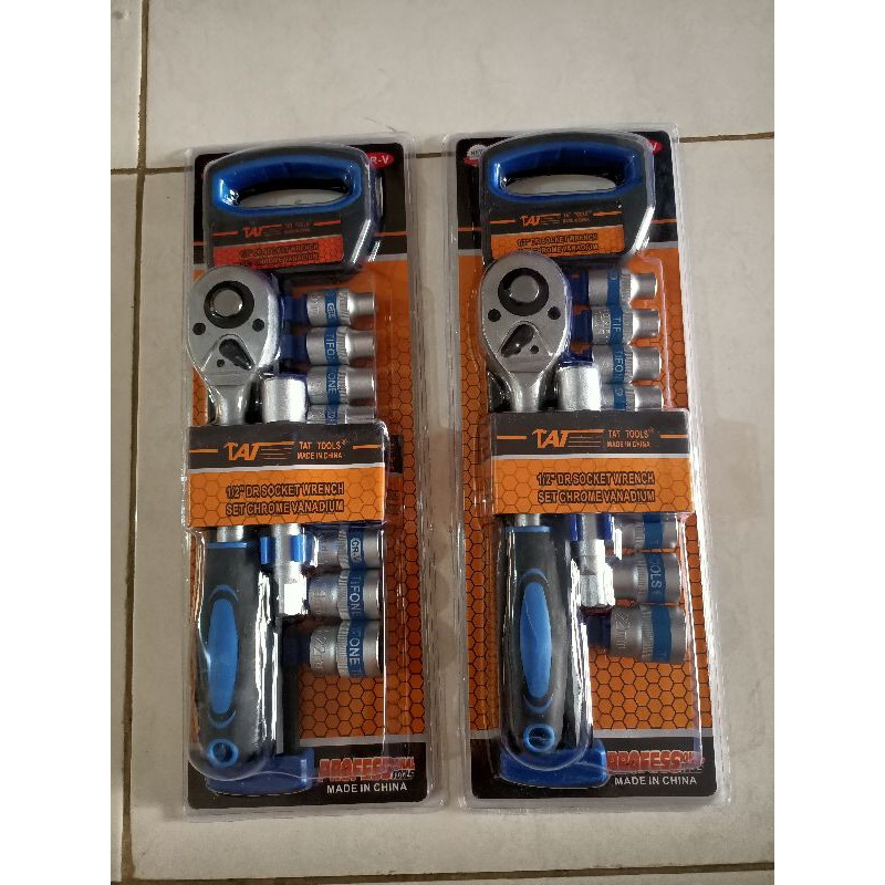 Jual Kunci Sok Set 12 Pcs/Kunci Shok Tat Tools Inch Murah | Shopee ...