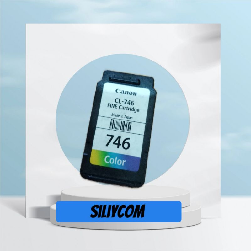 Jual tinta Canon cartridge 746s color recycle siap pakai | Shopee Indonesia