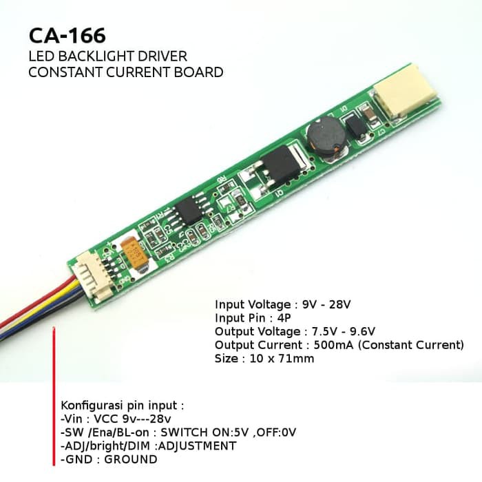 Jual CA-166 Inverter LED Backlight Driver Laptop Monitor TV | Shopee Indonesia