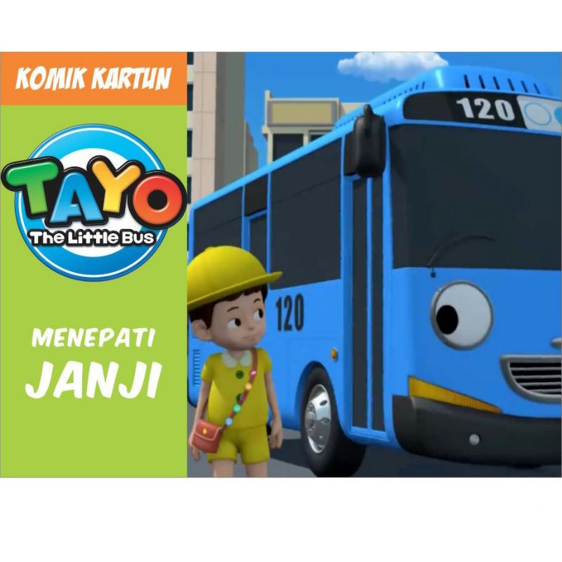 Jual Buku Komik Cerita Tayo Bis Kecil menepati janji | Shopee Indonesia