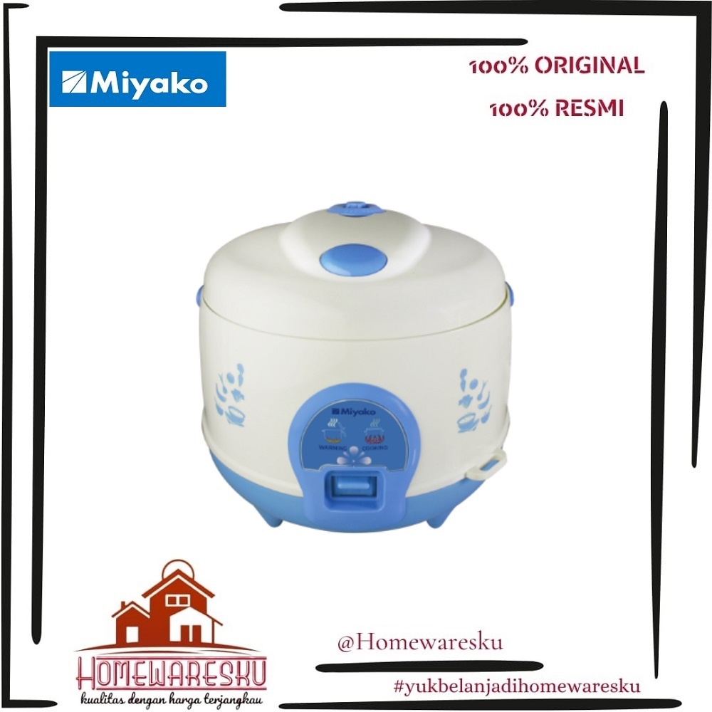Jual Miyako Rice Cooker Magic Warmer Plus Penanak Nasi MCM-512C ...