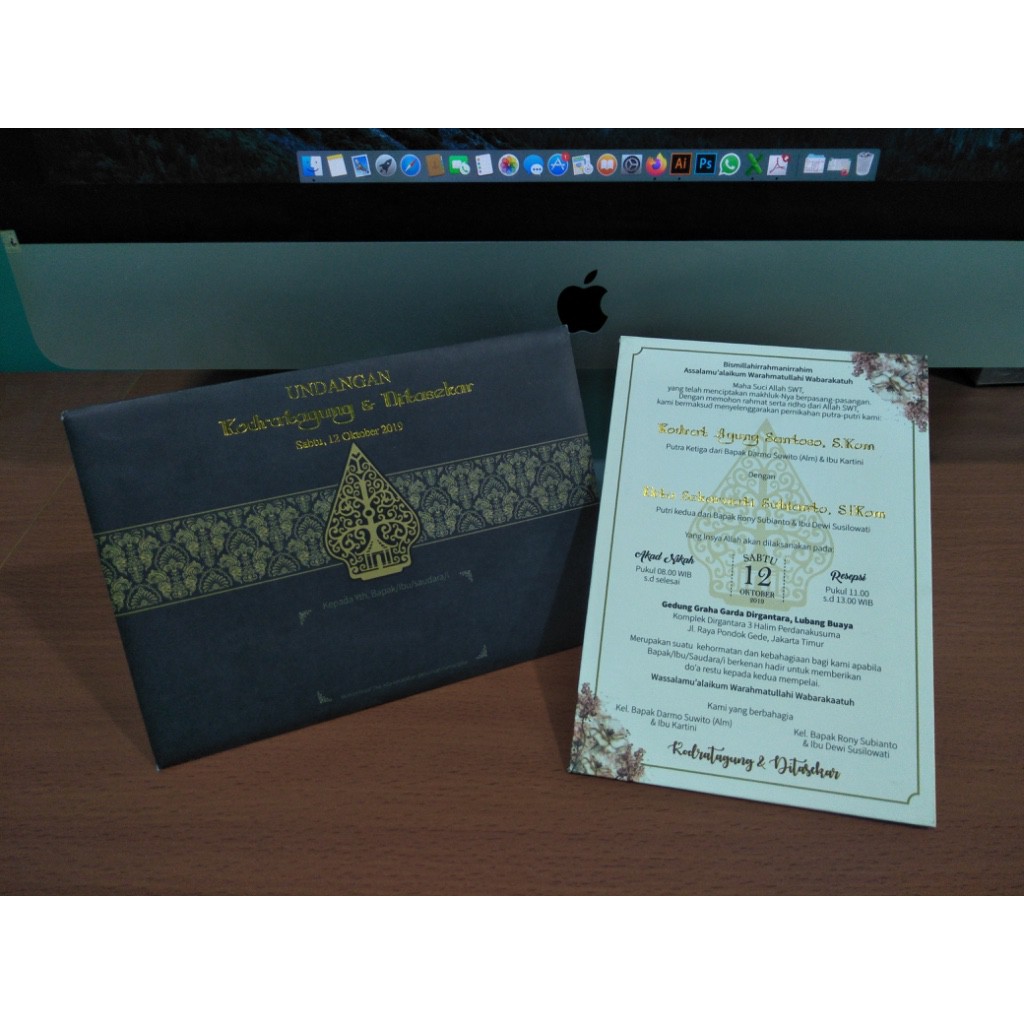 Jual Undangan Pernikahan Hard Cover Landscape | Shopee Indonesia