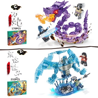 Jual mainan lego naruto mode kyubi kurama susanoo manda JX90117 ...