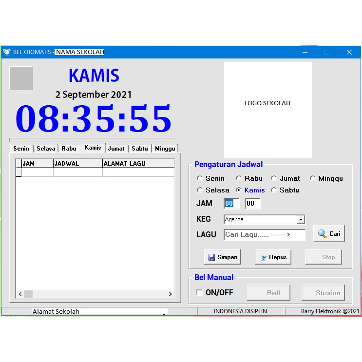Jual Bel Otomatis Sekolah (Software) | Shopee Indonesia