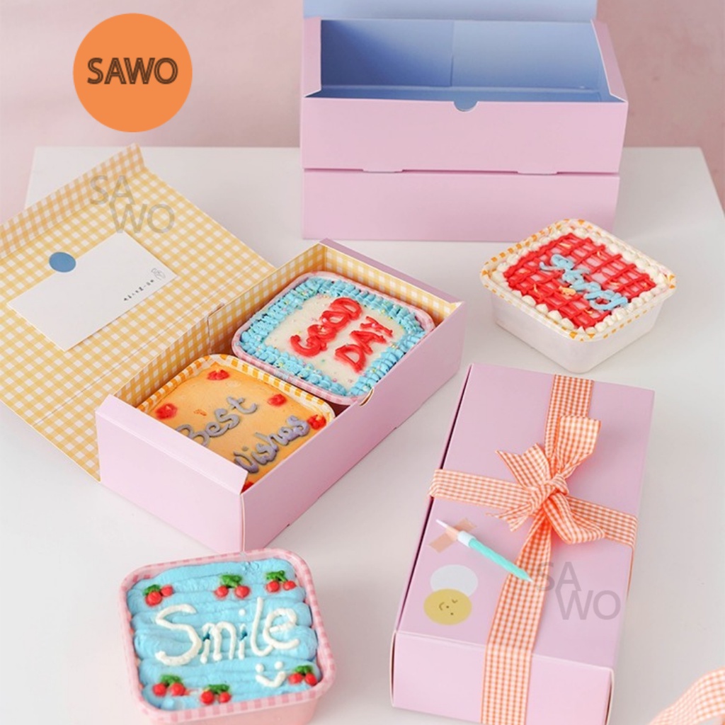 Jual Box Persegi Pink Dessert | Shopee Indonesia
