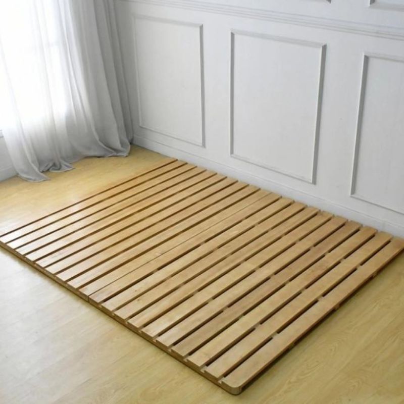 Jual Dipan palet Alas Kasur 90x200 Kayu Jati Belanda | Shopee Indonesia