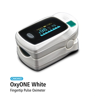 Jual OXYONE OXYMETER FINGERTIP PULSE ONEMED ( WHITE ) | Shopee Indonesia