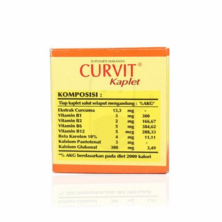 Jual Curvit 5 x 10 Kaplet | Curvit Syrup 60 ml | Shopee Indonesia