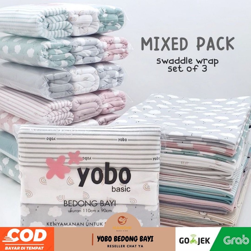 Jual YOBO - BABY SWADDLE WRAPS SET OF 3 / BEDONG YOBO / BEDONG BABYU ... Jual YOBO - BABY SWADDLE WRAPS SET OF 3 / BEDONG YOBO / BEDONG BABYU ...