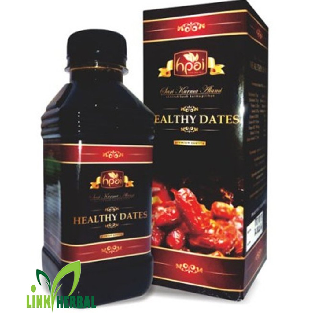 Jual Sari Kurma Alami HNI HPAI Healthy Dates 350 gr ORIGINAL | Shopee ...