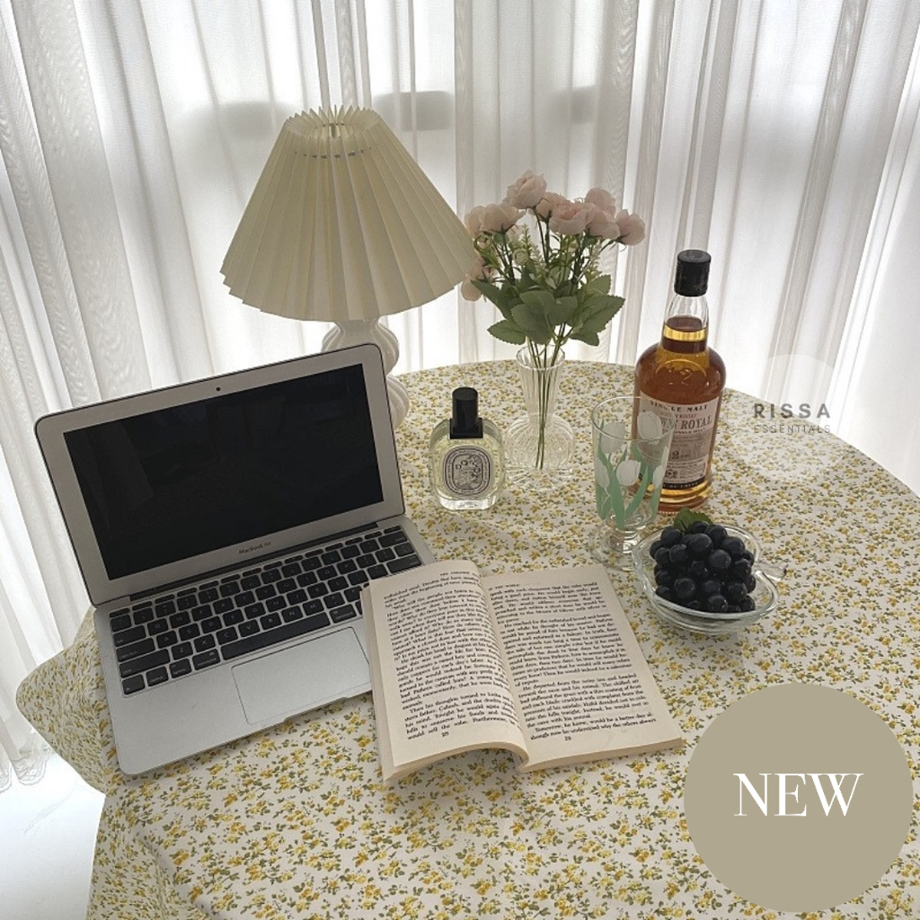 Jual Properti Foto Napkin Tiny Floral Alas Meja Kain Motif Bunga Kecil ...