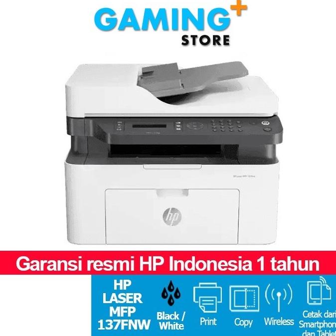 Jual PRINTER HP LASER 137FNW HP MFP M137FNW WIFI HP LASER MFP 137 ...