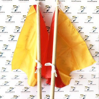Jual Bendera Semaphore +Plus Tongkat Set (2pcs) - Semaphore | Shopee ...