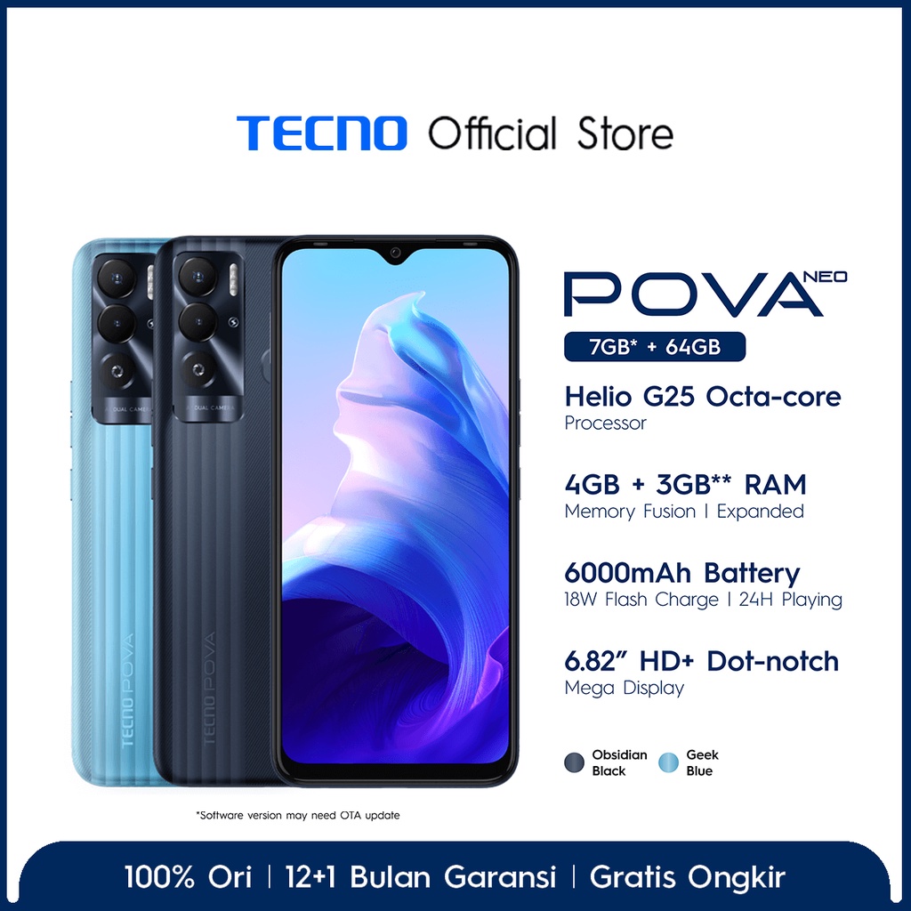 Jual hp tecno pova Harga Terbaik & Termurah Februari 2023 | Shopee ...