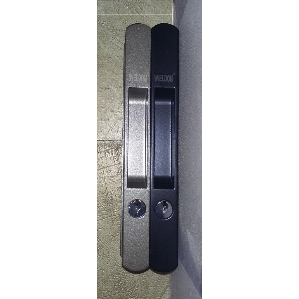 Jual Kunci Sliding Handle tanam/Aluminium Door Lock Handle KS RA6 ...