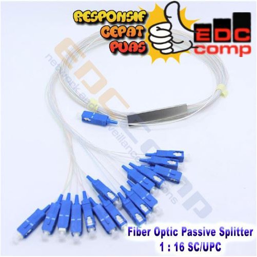 Jual Fiber Optic Passive Splitter 1:16 SC/UPC FTTH PLC Splitter 1-16 SC ... Jual Fiber Optic Passive Splitter 1:16 SC/UPC FTTH PLC Splitter 1-16 SC ...