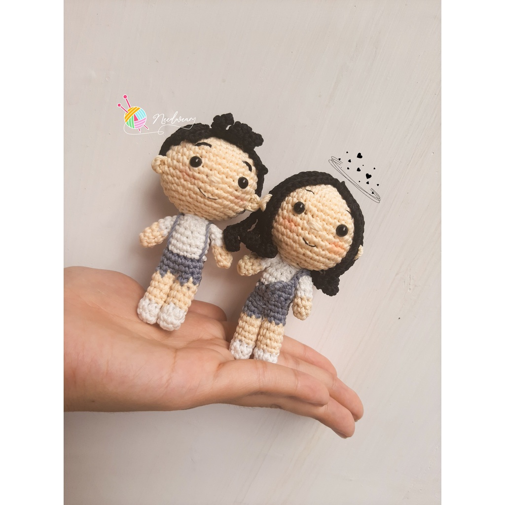 Jual Boneka amigurumi (Lili & Loyd) | Shopee Indonesia