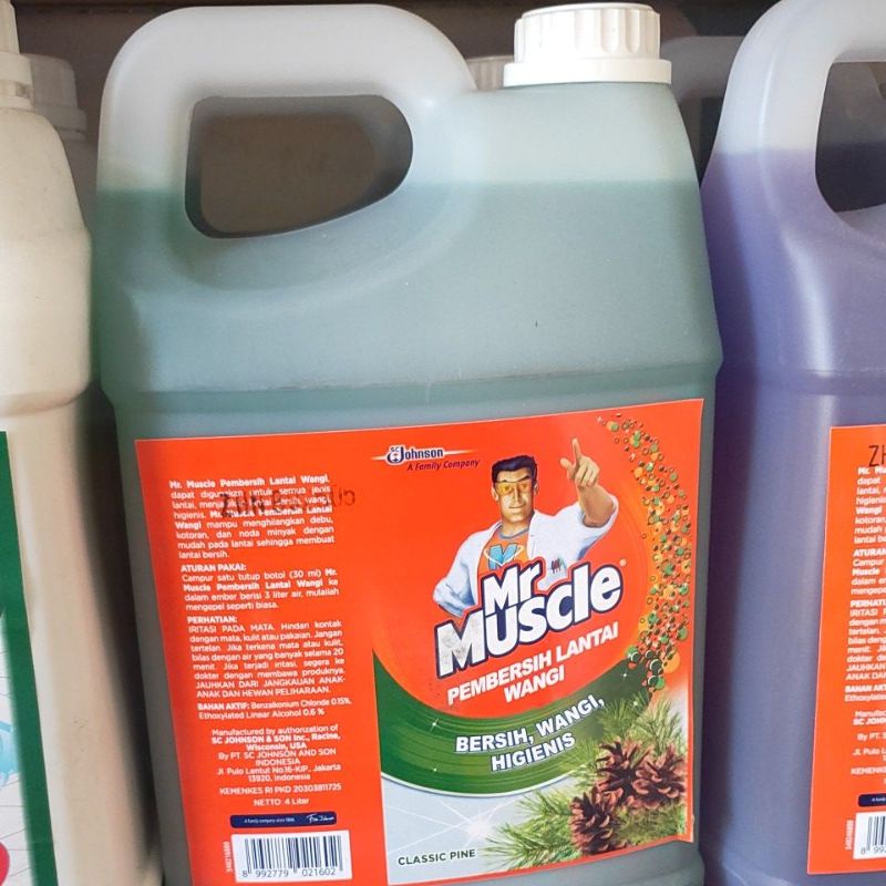 Jual Mr muscle pembersih lantai 4L | Shopee Indonesia