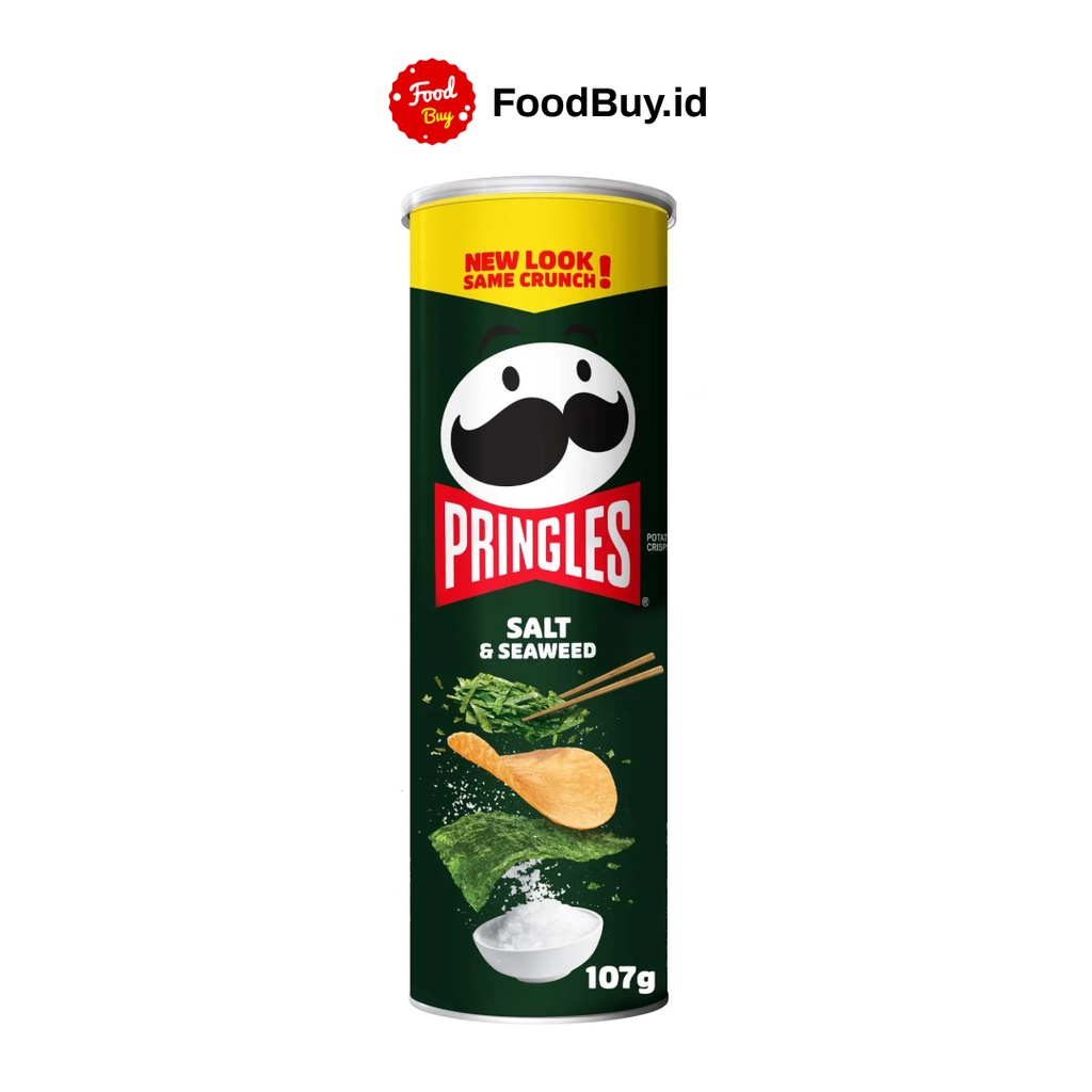 Jual Pringles Salt & Seaweed 107 gr | Shopee Indonesia