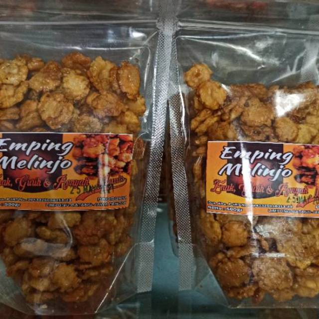EMPING MELINJO MANIS MATANG 250GR ASLI PRODUKSI LIMPUNG BATANG | Shopee ...