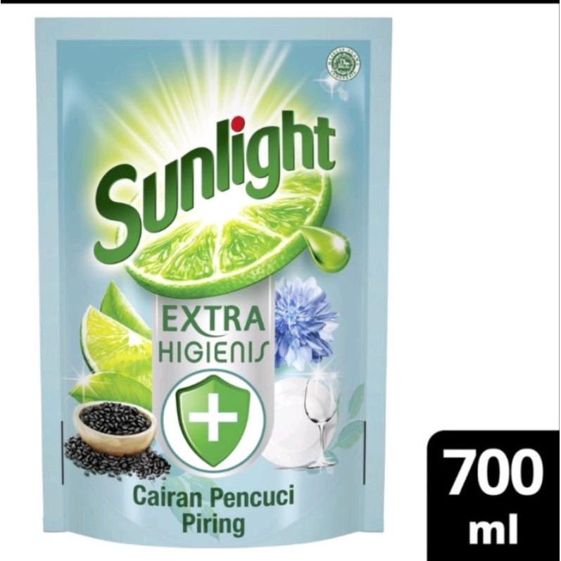 Jual sunlight sabun cuci piring extra higienis 750 ml | Shopee Indonesia