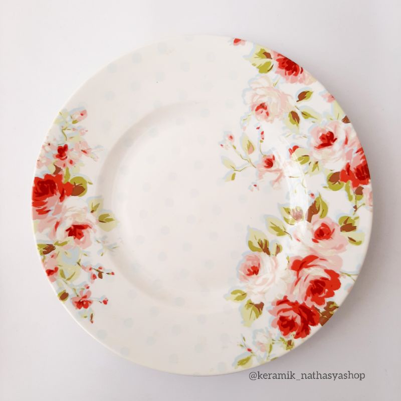 Jual Piring Makan/Piring Keramik/Piring Hias | Shopee Indonesia