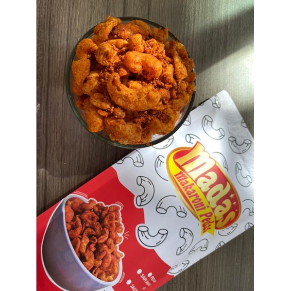 Jual MAKARONI PEDAS MADAS KEMASAN BESAR 90gr | Shopee Indonesia