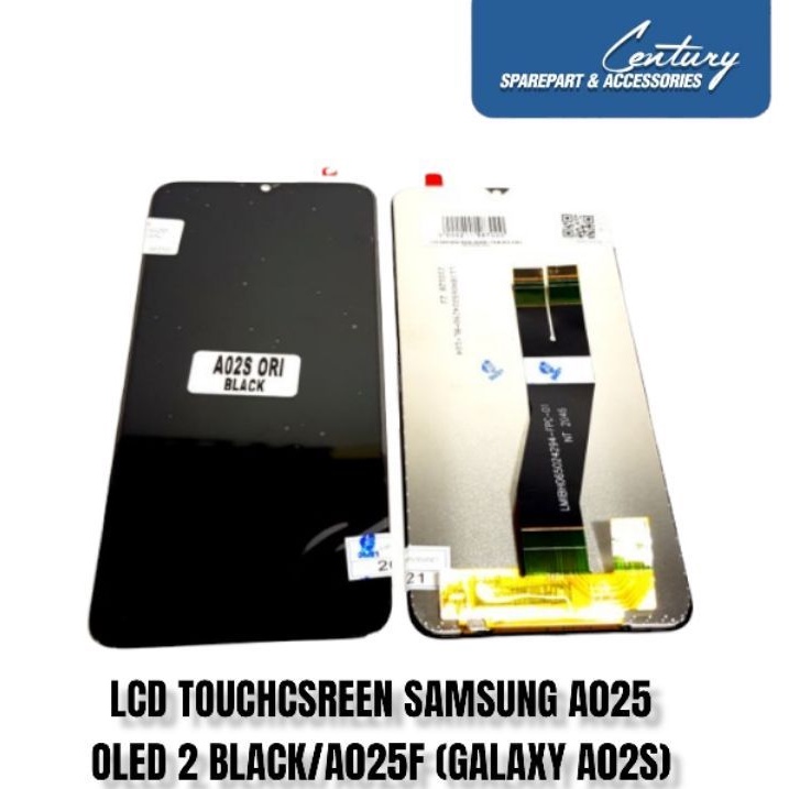 Jual LCD TOUCHSCREEN SAMSUNG A025 OLED2 BLACK/A025F (GALAXY A02S ...
