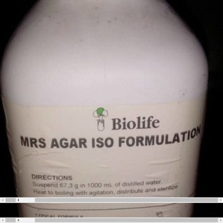 Jual Media Bakteri Nutrient Agar MRS (BIOLIFE) | Shopee Indonesia