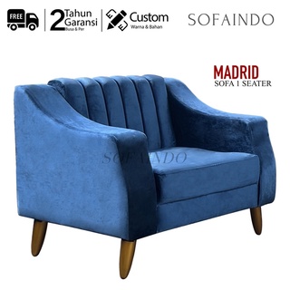Jual Sofa Set Beludru Minimalis - MADRID (Bisa Satuan Bisa Ganti Bahan ...