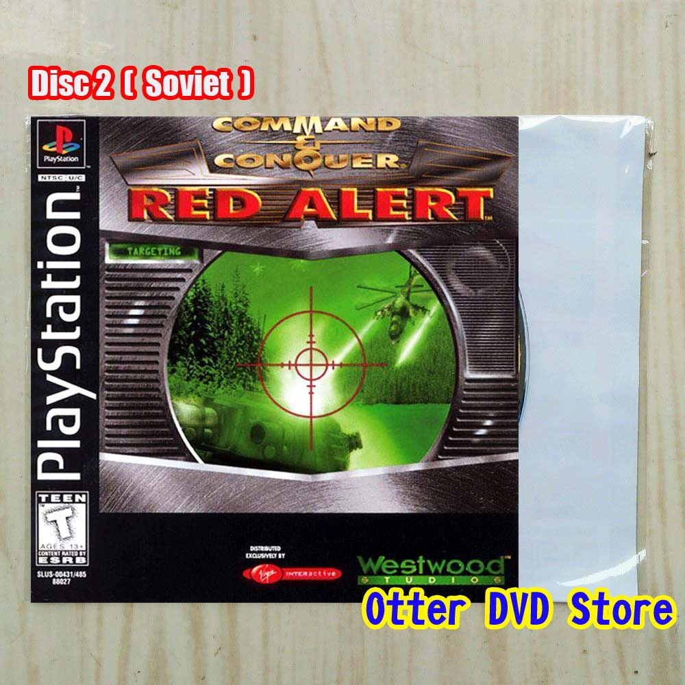 Jual Kaset CD Game Ps1 Ps 1 Command And Conquer - Red Alert ( Disc 2 ) - Soviet | Shopee Indonesia